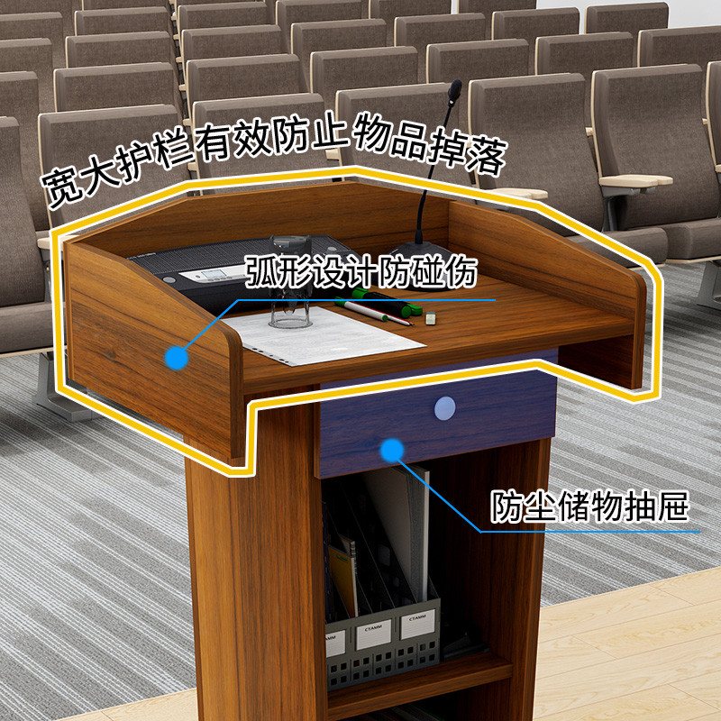 Lecture Table Speech Table Simple Modern Welcome Table Reception Table ...