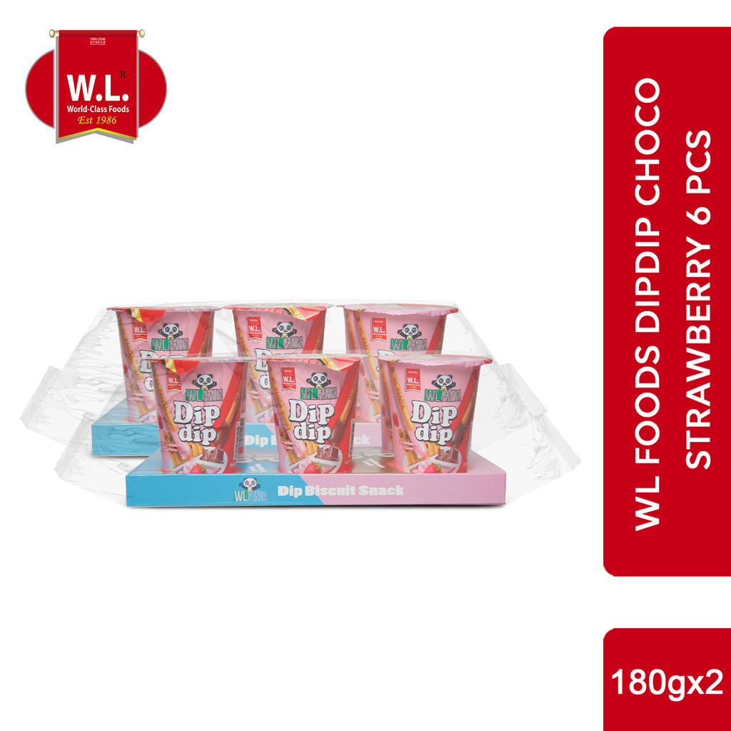 WL FOODS Dipdip Choco Strawberry 30g x 2 | Shopee Philippines
