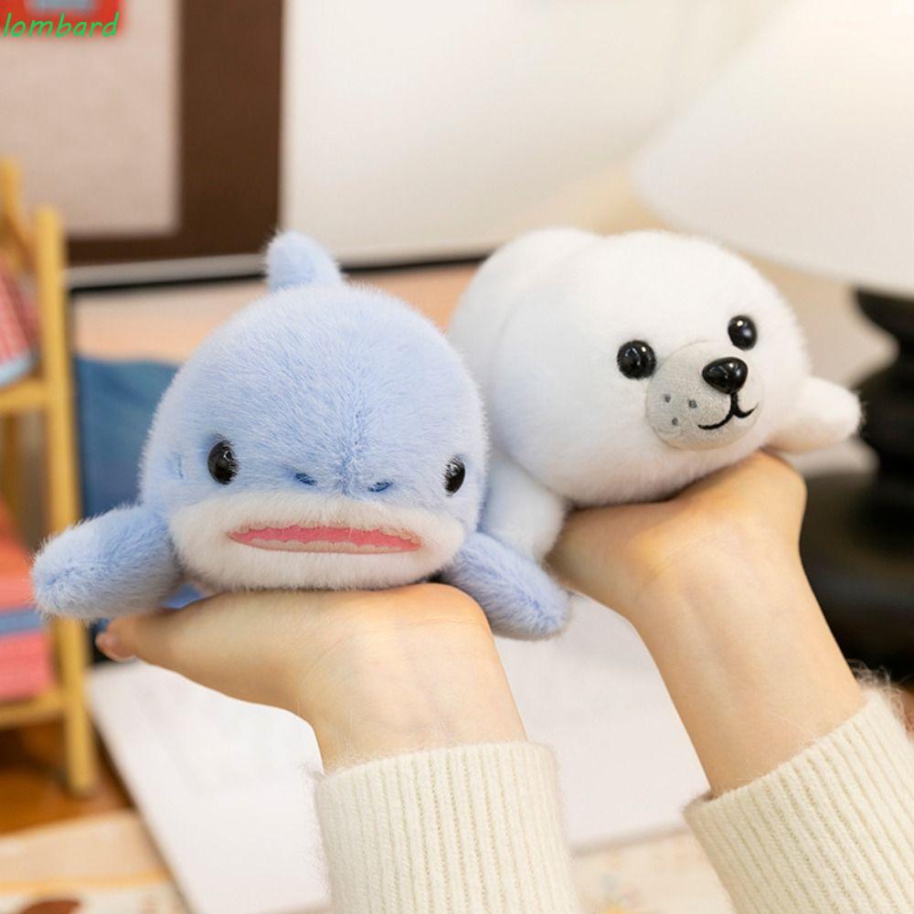 LOMBARD Sea Animals Plush Toy, Soft Comfortable Simulation Stuffered ...