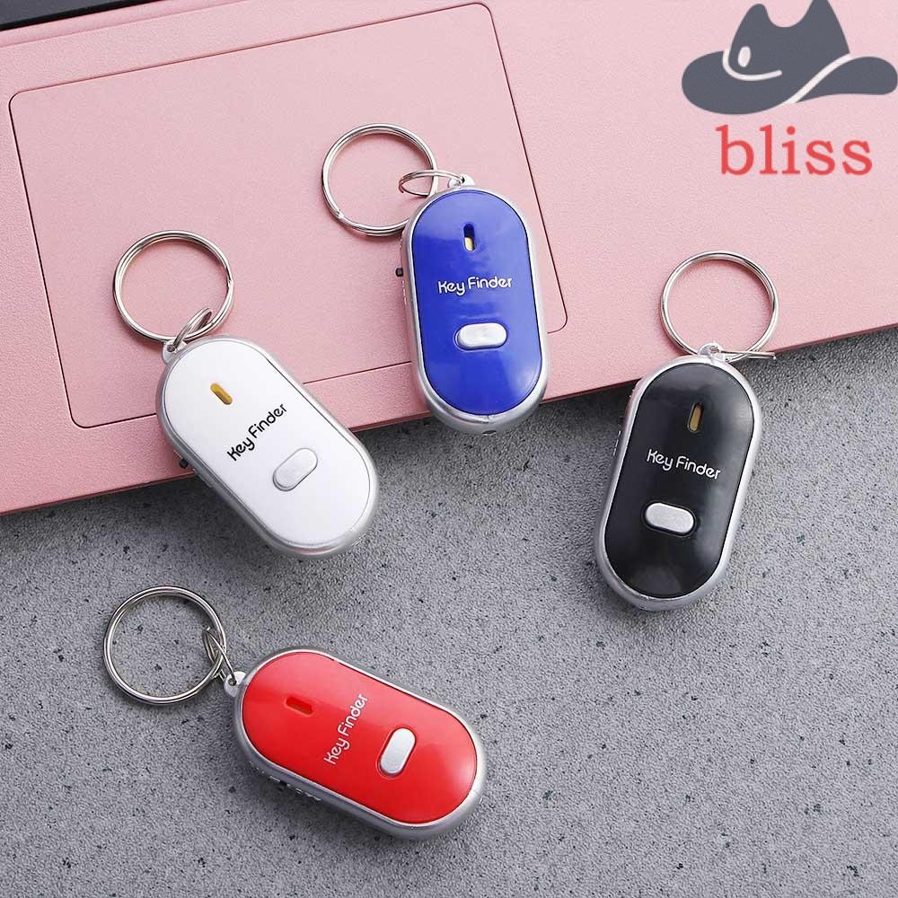 BLISS Keyfinder Anti-Lost 4 Colors Whistle Sensors Pet Tracker Keyring ...