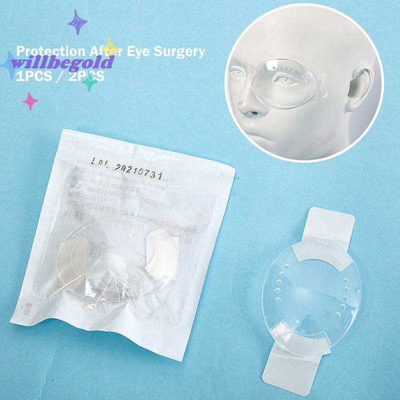[WillBeRedP] 1/2PCS Self-adhesive Clear Plastic Eye Shield Protection ...