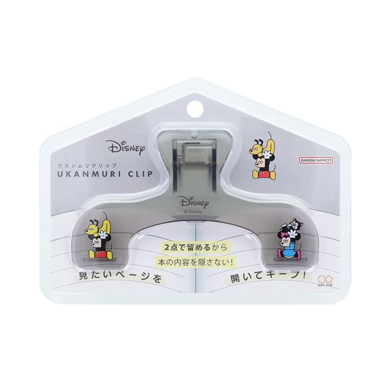 Sun-Star Stationery Disney Book Clip Ukanmuri Clip Seiji Matsumoto × ...