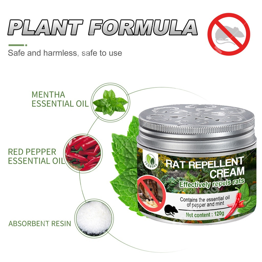 10 years without mice.Mouse Repeller Repellent Cream Rodent Repellent ...