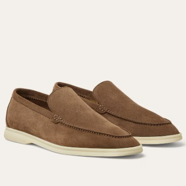 LP Luxury New Retro Sheepskin Slip-On Loafers Men's Shoes LP, lp, Loro ...
