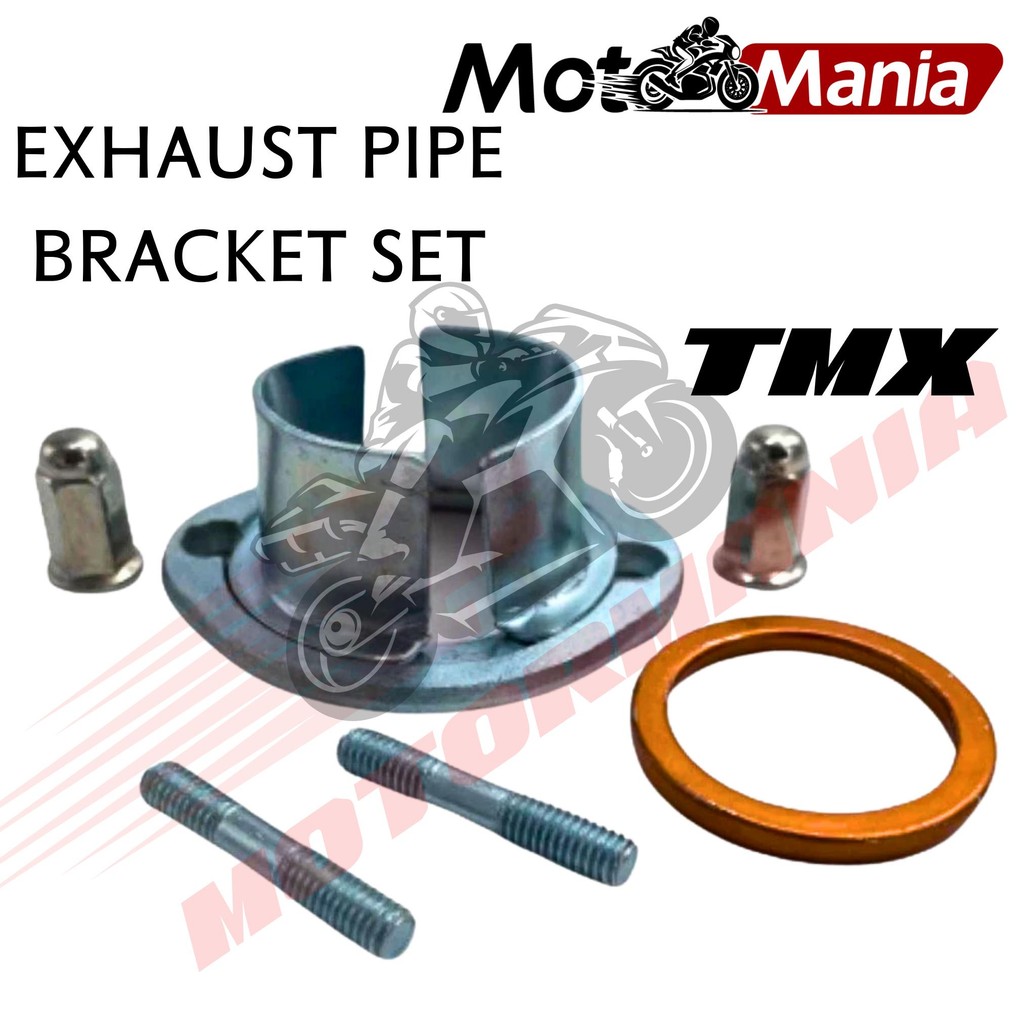 MOTOMANIA TMX Motorcycle Exhaust Pipe Bracket Set for Enhanced ...