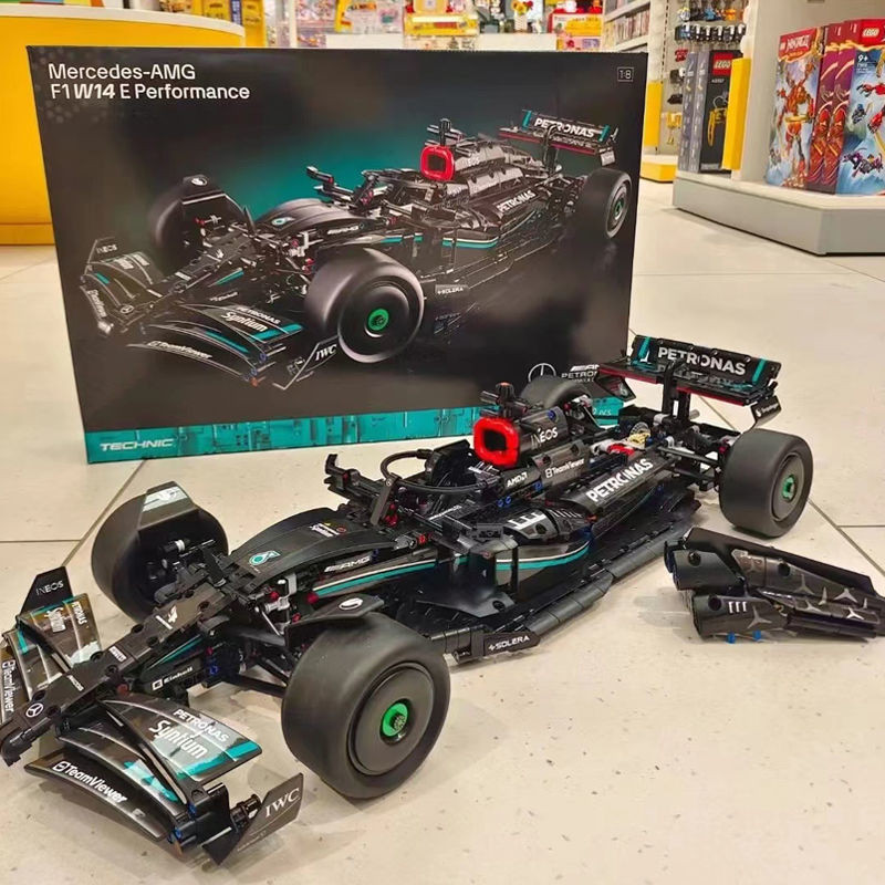 Compatible with Lego Mercedes-Benz F1 Formula Car Building Blocks ...