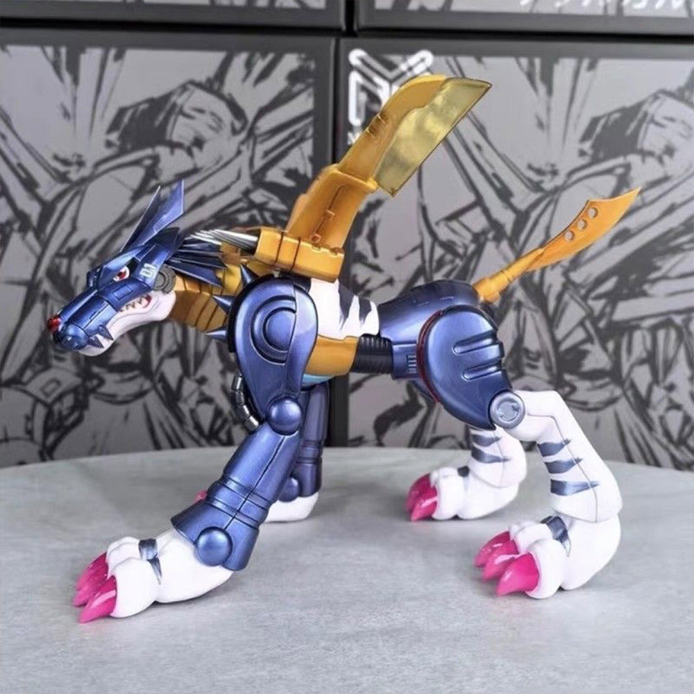 Anime Digimon Adventure Figure Garurumon Figure Pvc Statue Collection ...