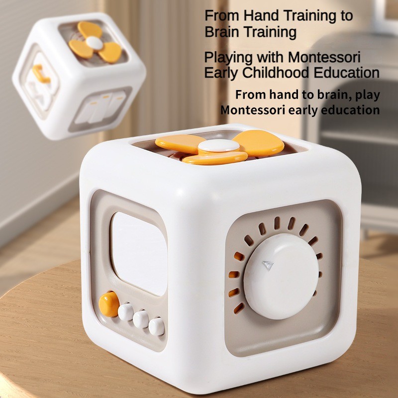 Hexahedron Busy Ball Rubik's Cube Finger Training Montessori Early ...