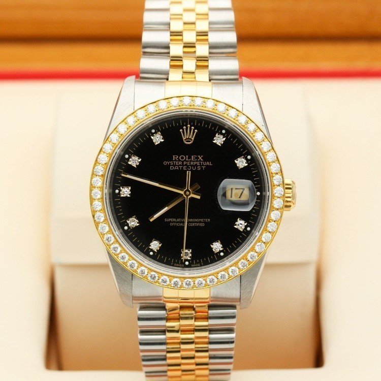 Rolex Rolex Log Type Series Automatic Mechanical Men's Watch Rear Dial ...