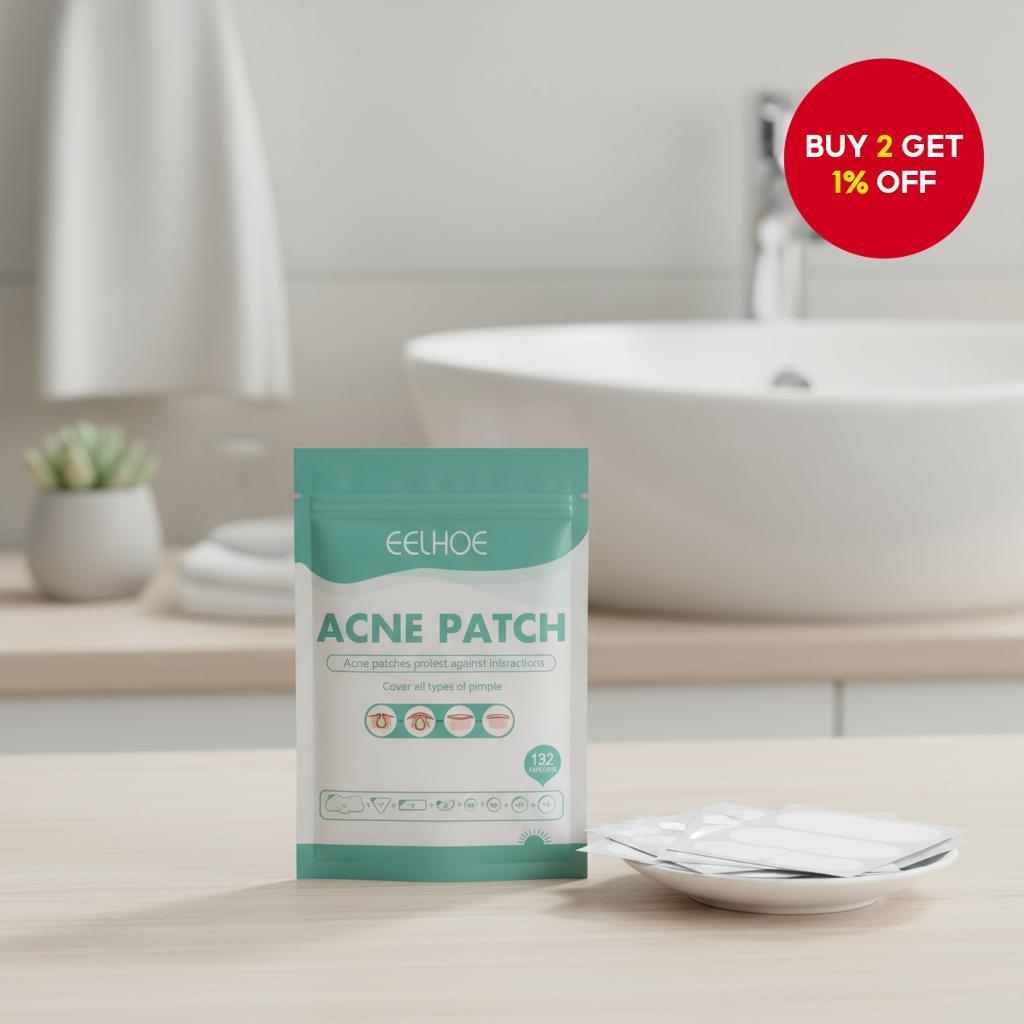 Face Pimple Patches, Hydrocolloid Spot Stickers, Acne Covers for Nose ...