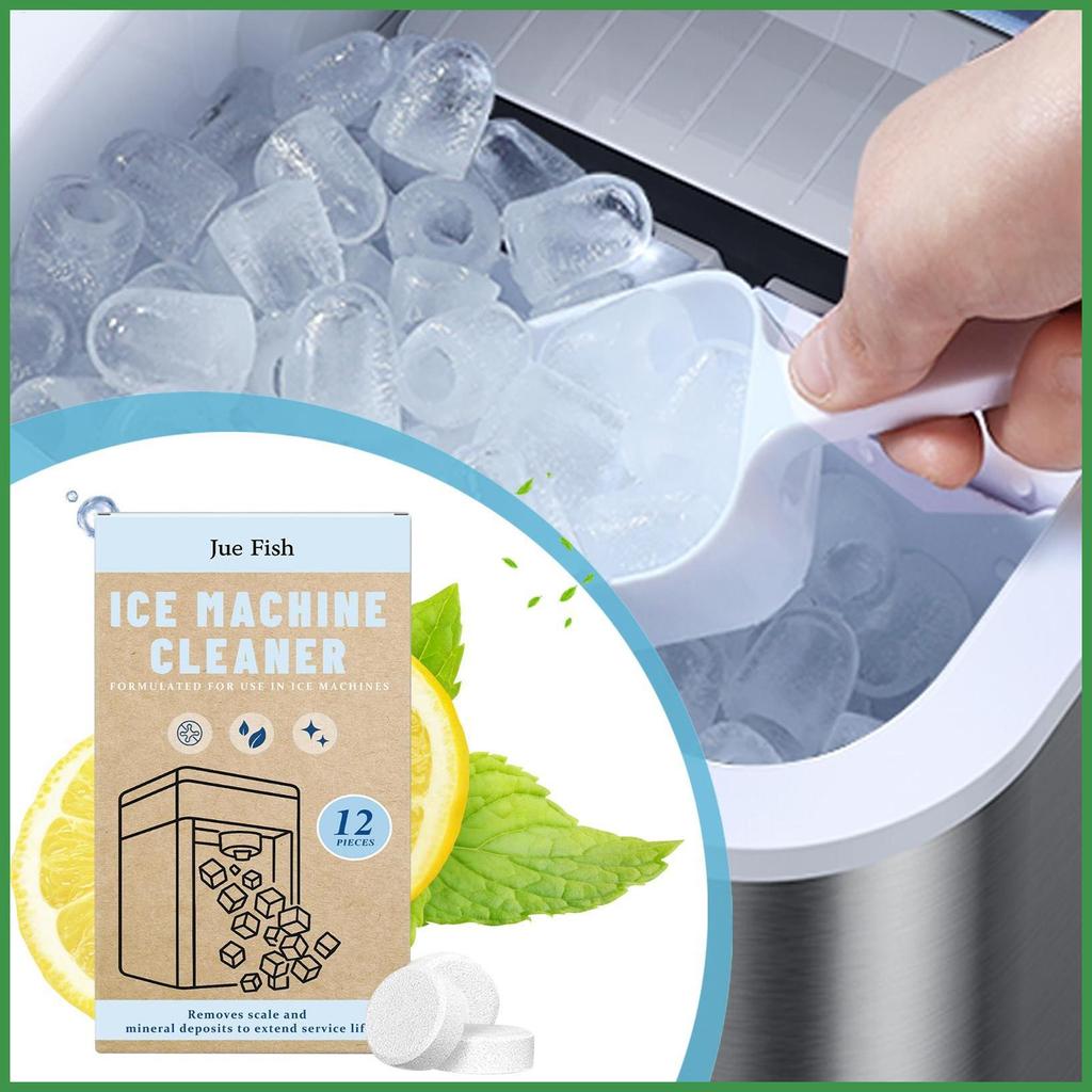 Ice Machine Cleaner 12 Pieces Ice Machine Descaler Remove Hard Water ...