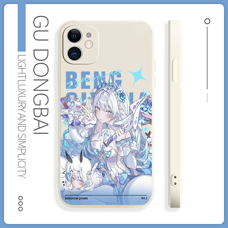 Honkai and Kiana Kaslana Case iPhone 17 16 iPhone 15 14 13 12 11 Plus ...