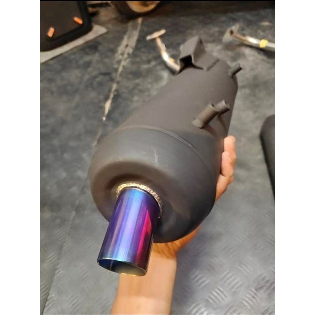 JVT Power pipe V3 (mio i125/M3/mio Soul i125) rev kou pipe exhust click ...