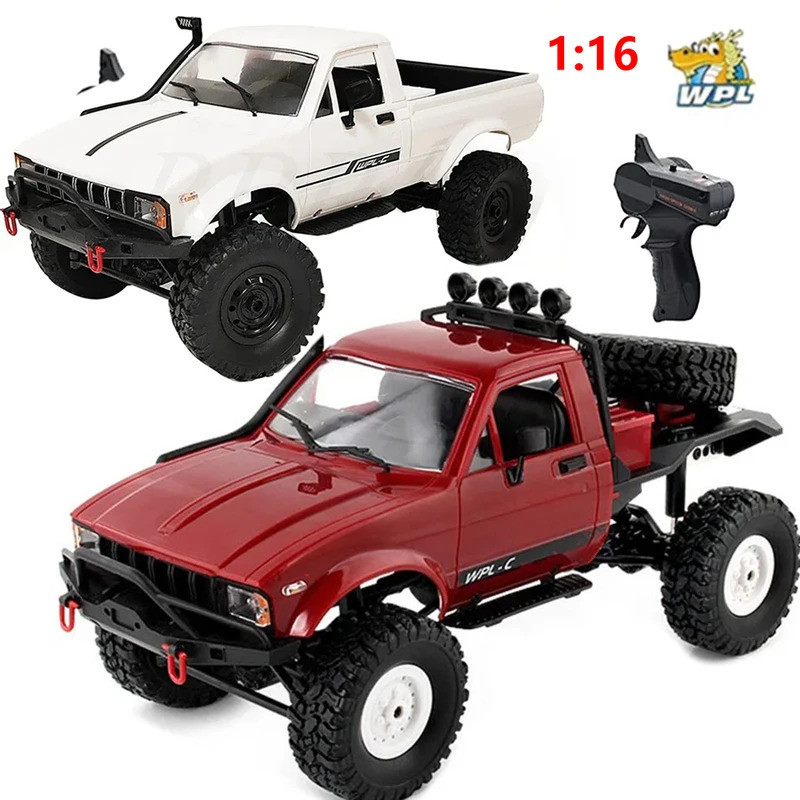 WPL C24 C14 C24-1 Controlled Cars Off-Road RC Car 1:16 RC Crawler ...