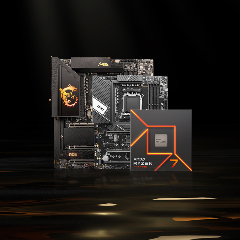 AMD Sharp Dragon R7 7700X Boxed CPU with B650/X670E Gaming Game ...