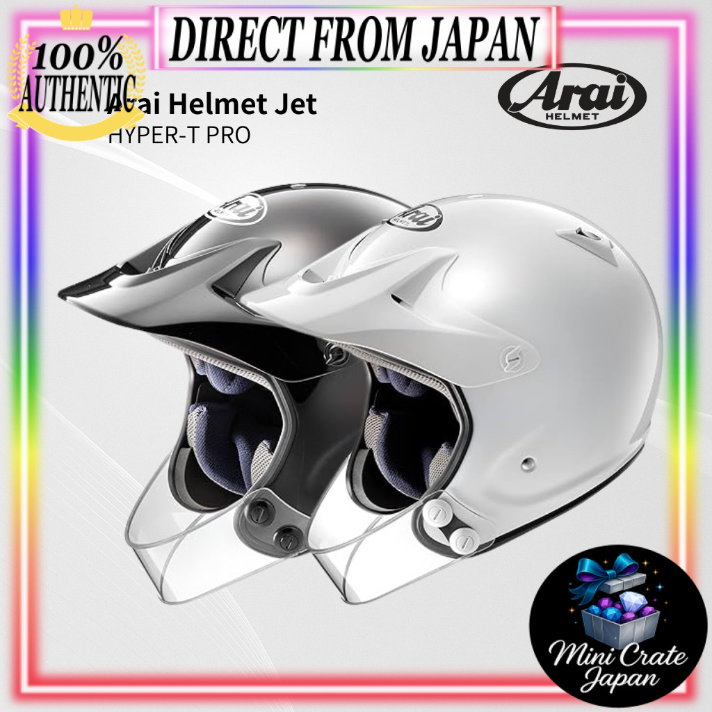 Arai HYPER-T PRO Jet Motorcycle Helmet | Shopee Philippines