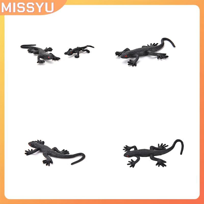 MISSYU 2pcs Joke Fake House lizard Funny Prank Novelty Life Like Fake ...