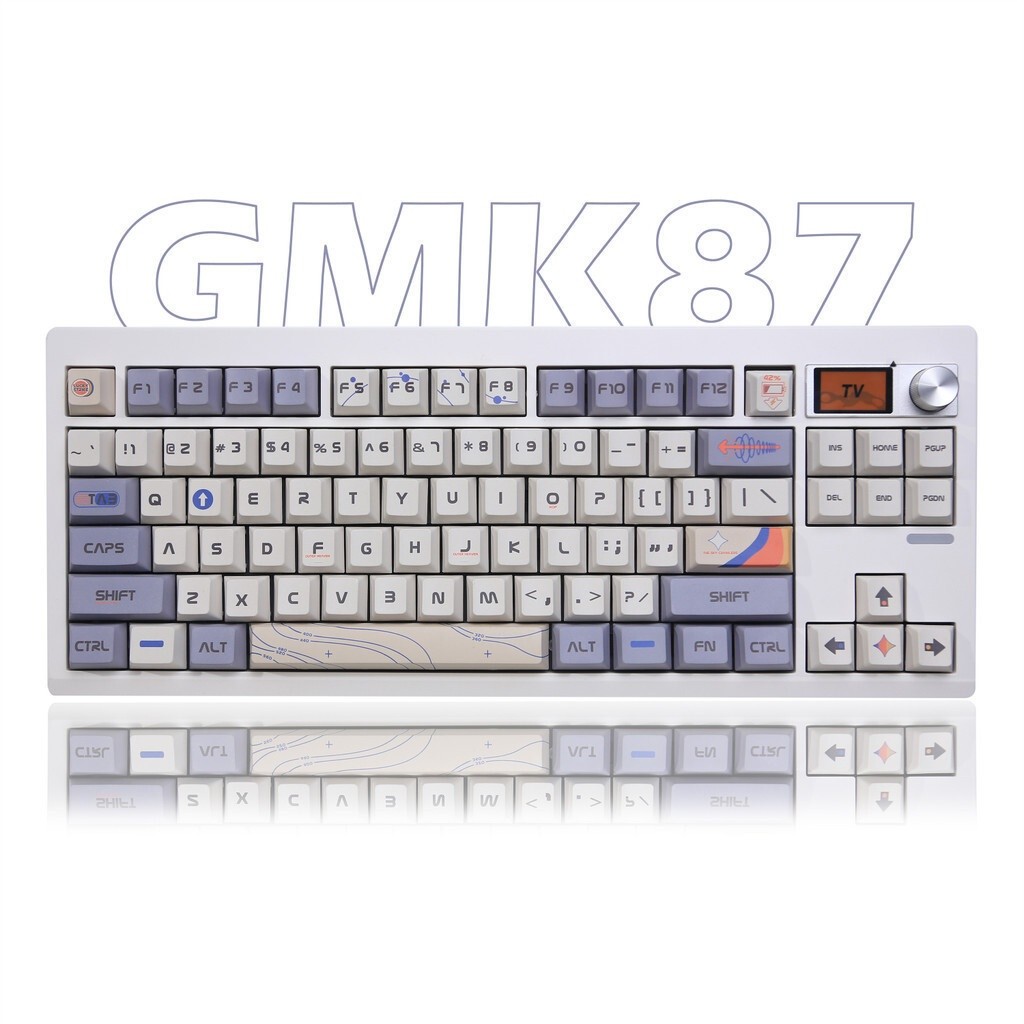 Zuoya Gmk87 mechanical keyboard kit hot swappable gaming keyboard with ...