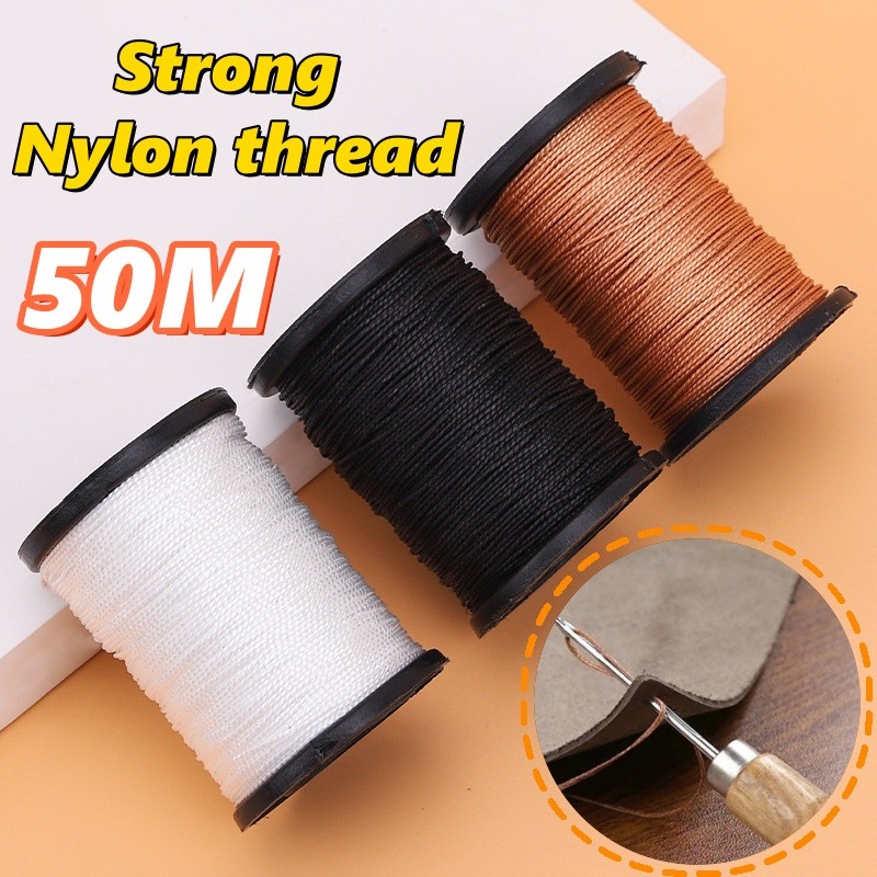 Nylon Thread Kite String Wax Thread Sewing Shoe Thread Leather Waxed ...