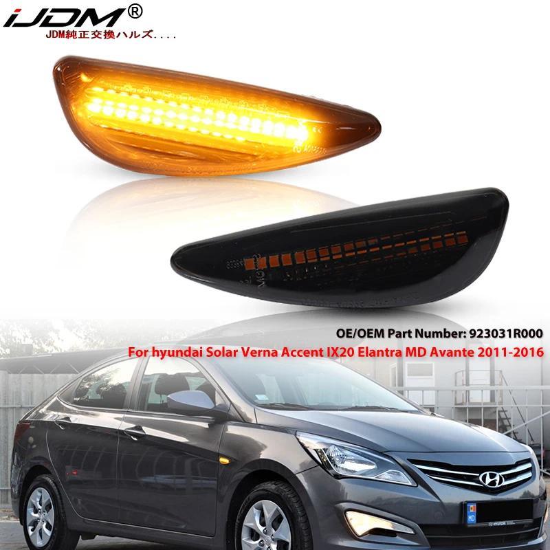 iJDM LED Dynamic Amber Side Marker Lights For hyundai Verna accent Side ...