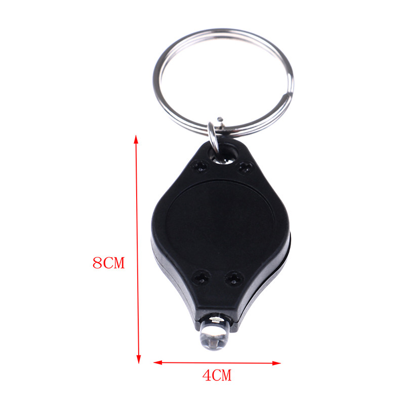 HENGHOME Bright Led Micro Light Key chain Squeeze Light Key Ring ...