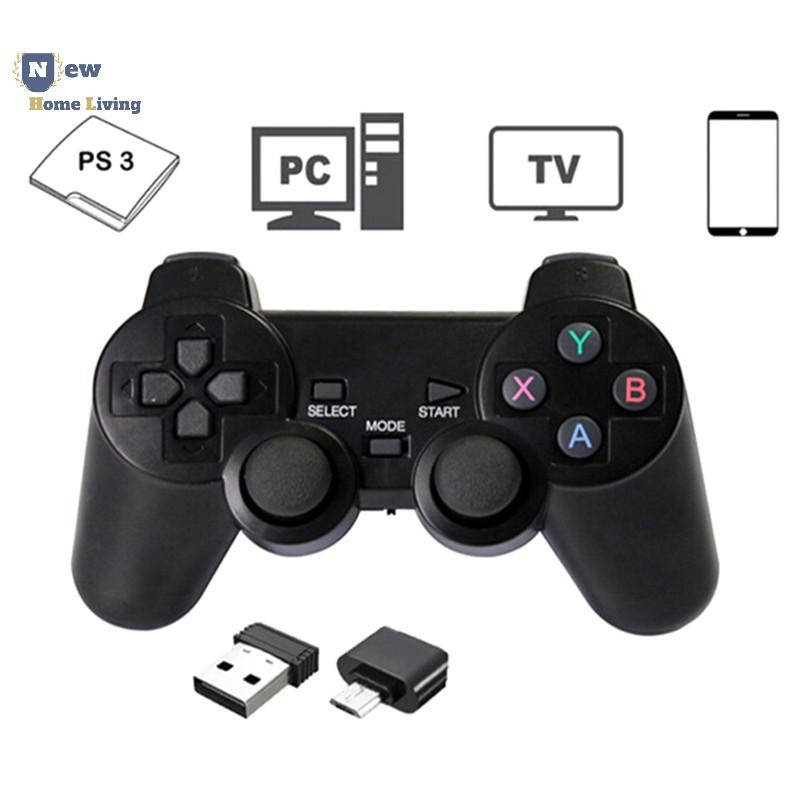 NHL> 2.4GHz Wireless Dual Joystick Control Game Controller Gamepad For ...