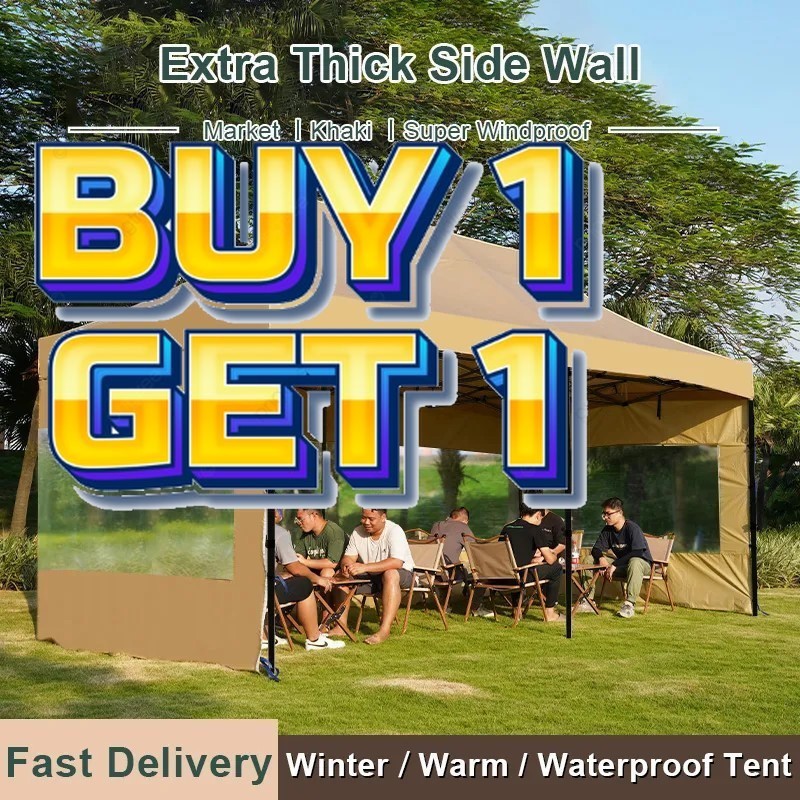 Foldable Outdoor Tent 3x4.5M Heavy Duty Retractable Tent Waterproof ...