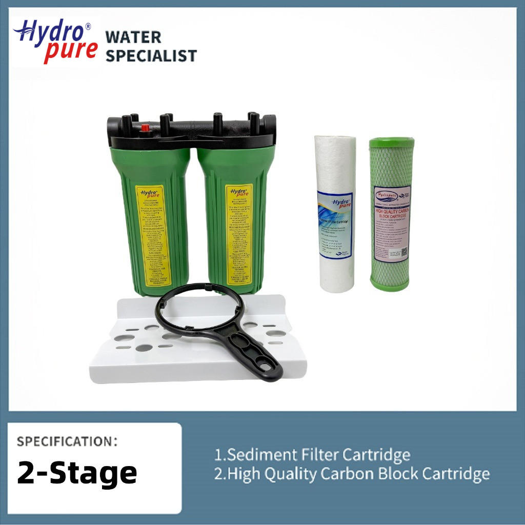 Hydropure 2/3/4 Stage 10 inch Deep Well Water Filter housing Complete ...