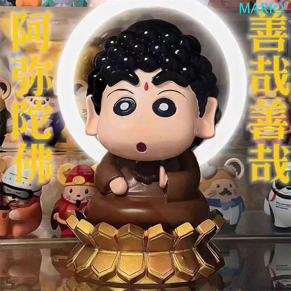 MARIO Crayon Shin-Chan Figure, Cos Sakyamuni Cartoon Shinnosuke Nohara ...