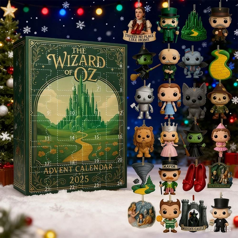 The Wizard of Oz Advent Calendar – 24 Days Countdown Calendar | Shopee ...