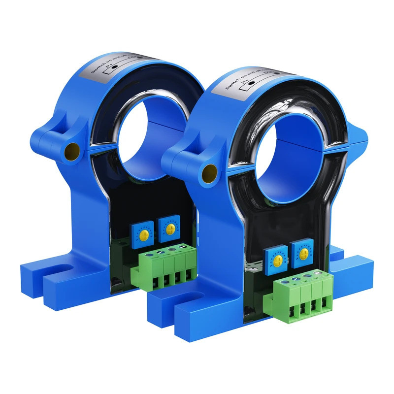 AC DC Current Transducer 0-100A 0-200A 0-300A Hall Current Transmitter ...