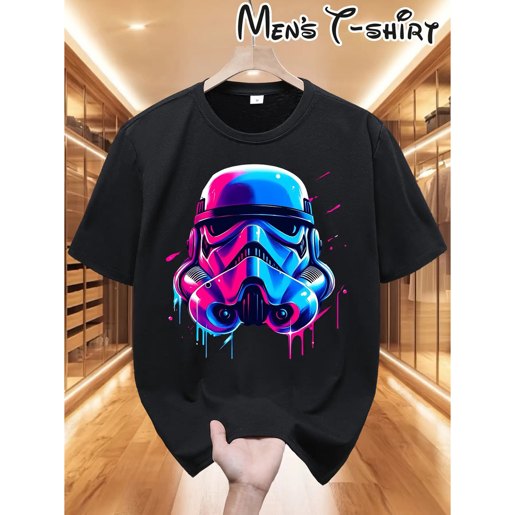 STAR WARS Men's Stormtrooper T-Shirt with Iconic White Stormtrooper ...