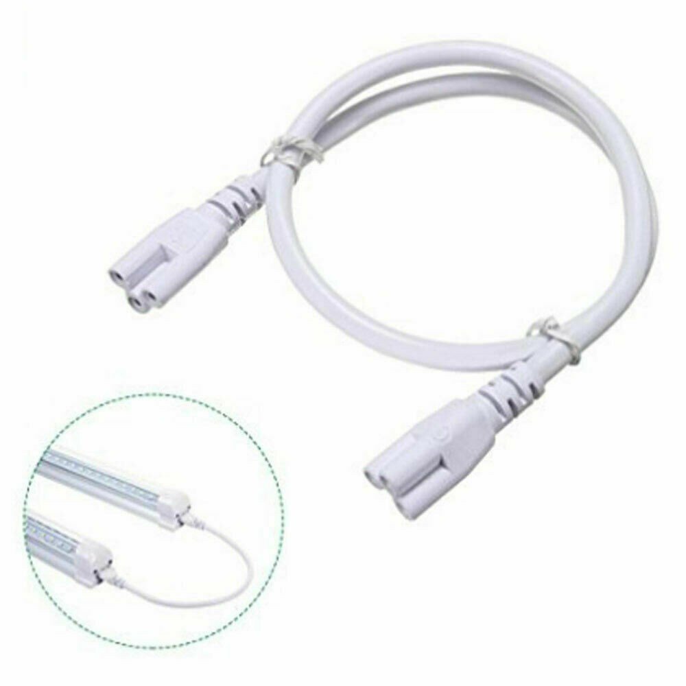 30-200cm T5 / T8 Cable Wire Connector For LED Integrated Tube Light ...