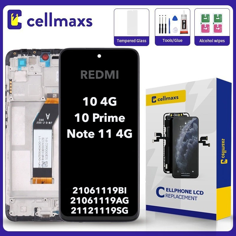 For XIAOMI REDMI 10 2022 Prime Note 11 4G 21061119BI 22011119TI ...