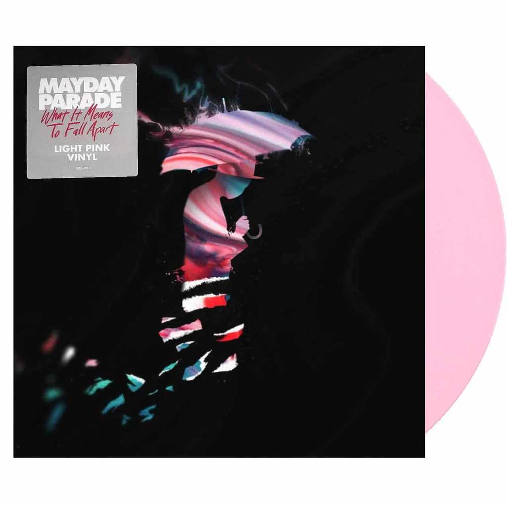 MAYDAY PARADE What It Means to Fall Apart Vinyl (Light Pink, 1LP ...
