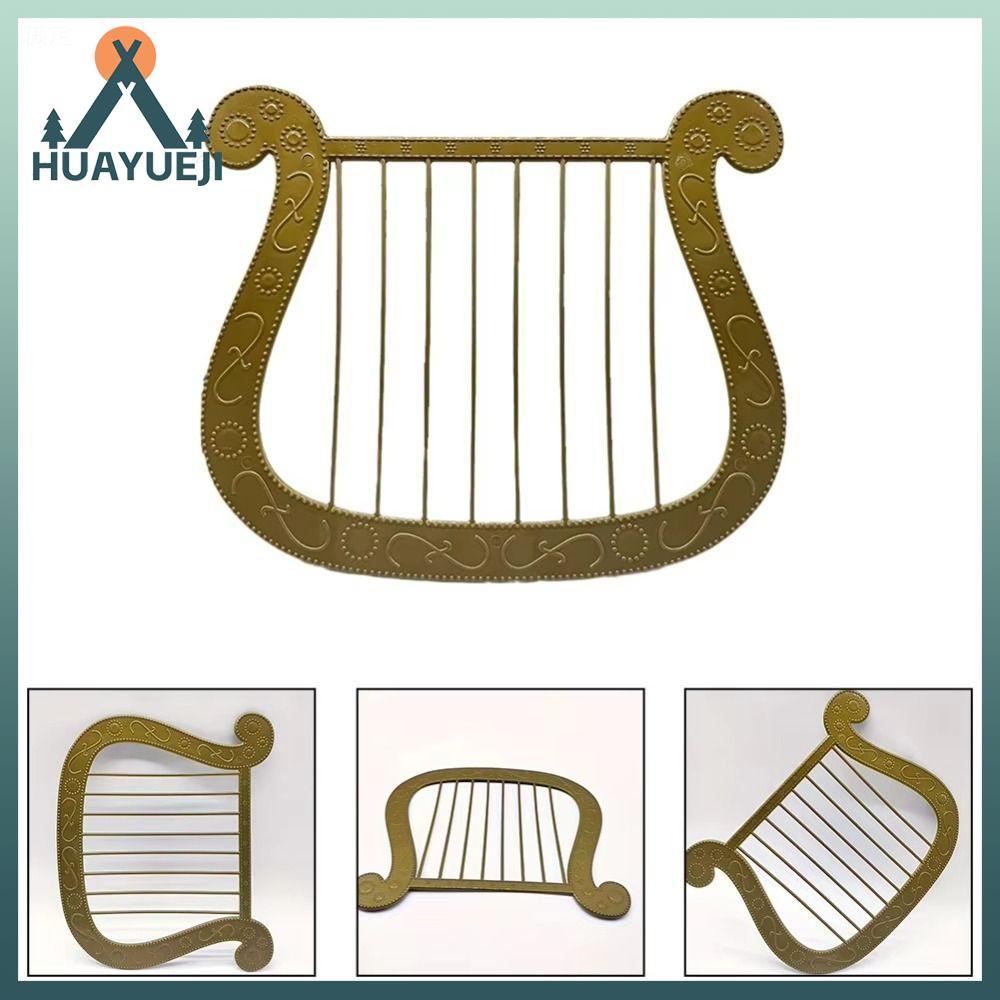HUAYUEJI Simulation Harp, Practical Plastic Simulated Instrument, Mini ...