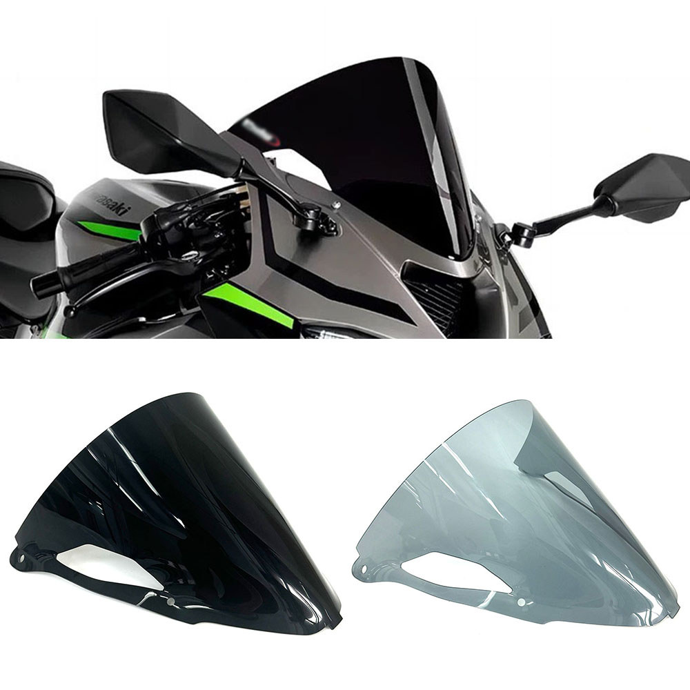 ZX-6R 2025 Motorcycle Front Fairing Windshield Windscreen For Kawasaki NINJA ZX-6R 2024-2025 ...