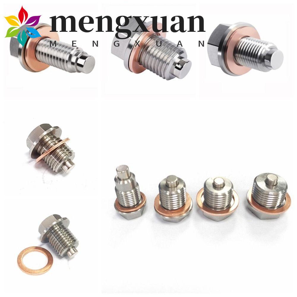 MENGXUAN Oil Drain Plug, M12 M16 M18 M20 with Neodymium Magnet Oil Pan ...
