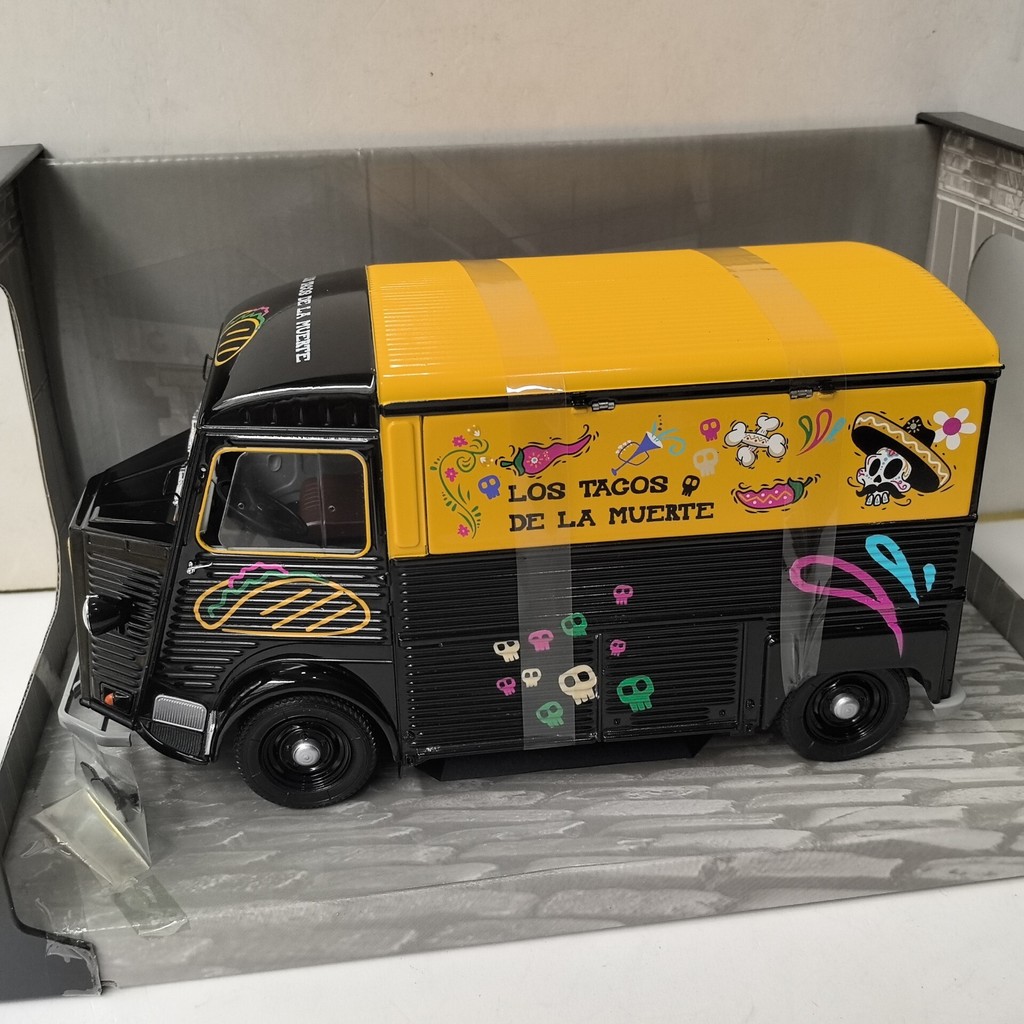 SOLIDO 1/18 CITROEN TYPE HY 1969 CITROEN Van Model Alloy Left Right ...