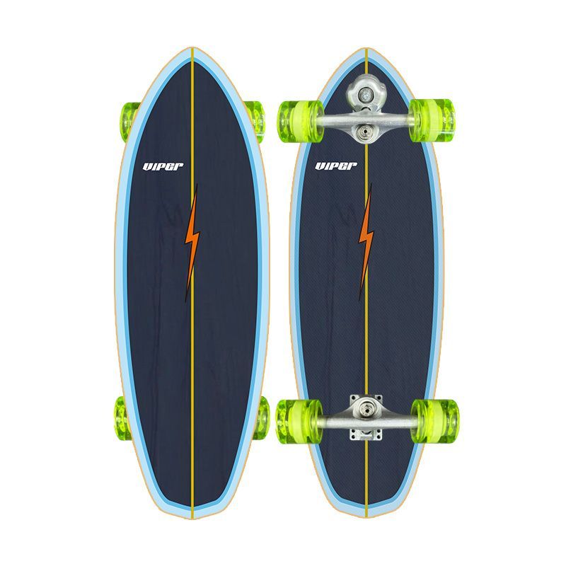 SURF SKATE SKATEBOARD Land Surfboard S7P7C4 Bridge S6 Spring Steering ...