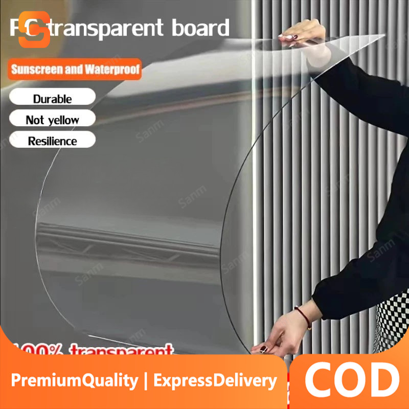 PC Full Transparent Lighting Board Endurance Board Plastic Hard Board ...
