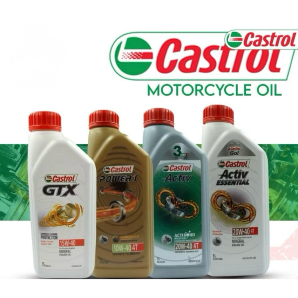 CASTROL OIL 1L / 800ml GENUINE | Shopee Philippines