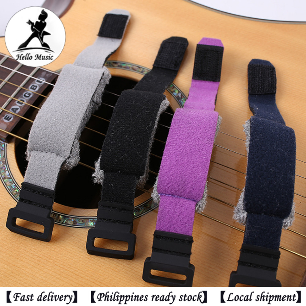 6 indivual 7-string Guitar Fret Wraps Strings Fretboard Muting Wraps ...