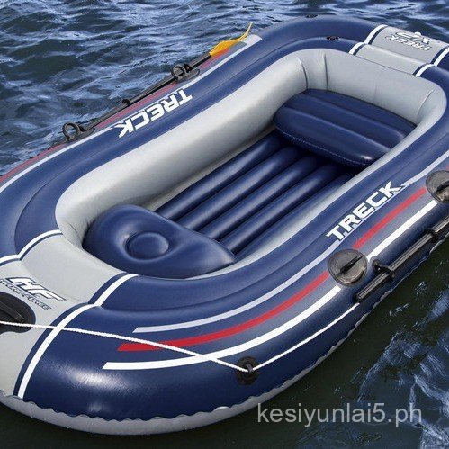 Bestway Three-Person Inflatable Boat Set for Adults and Children ...
