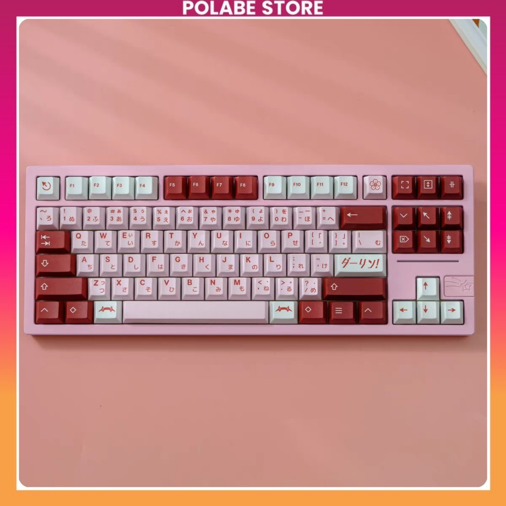 Keycap NDN Darling cherry profile Keycap CMK Darling Polabe Commerce ...