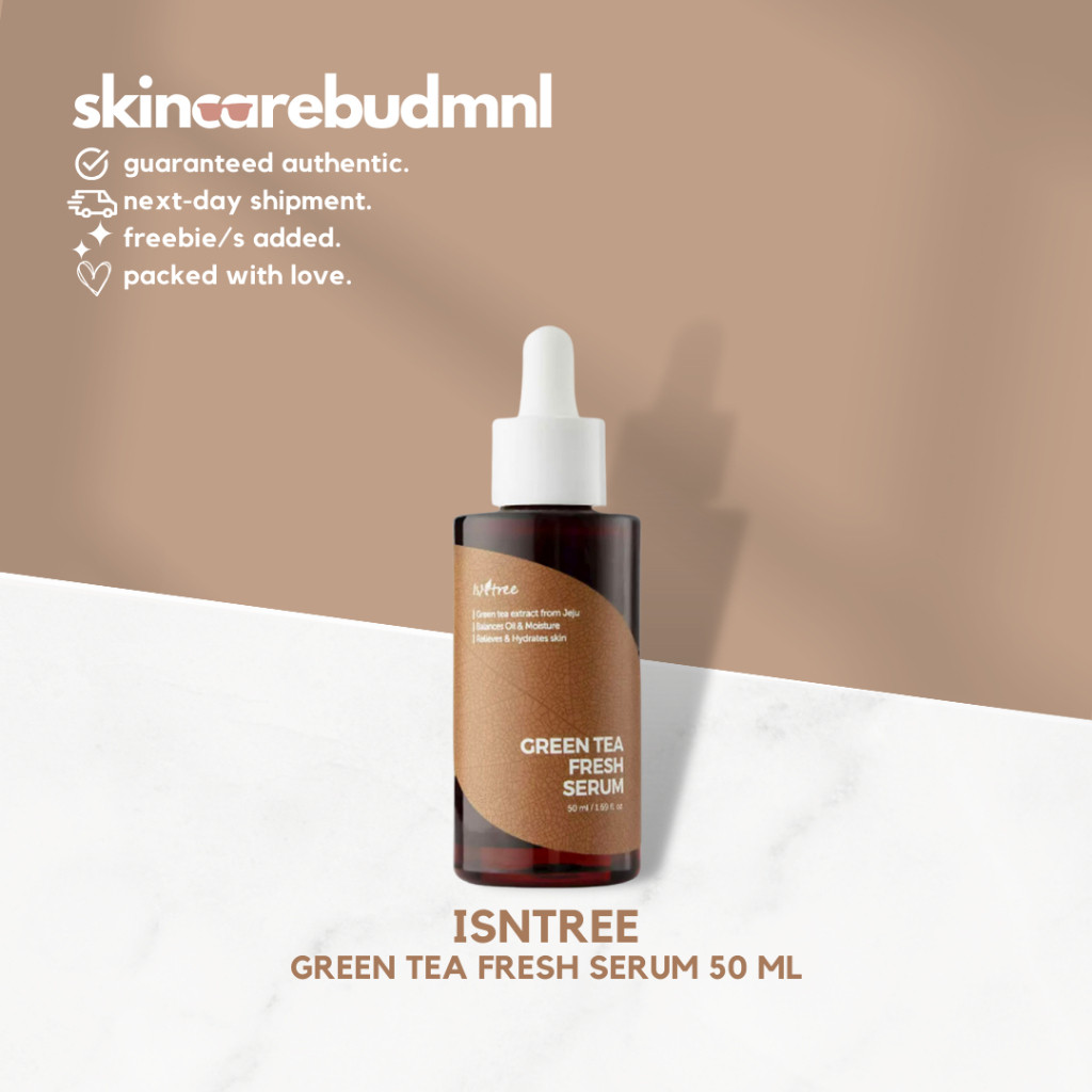 ISNTREE Green Tea Fresh Serum 50 ml by skincarebudmnl | Shopee Philippines