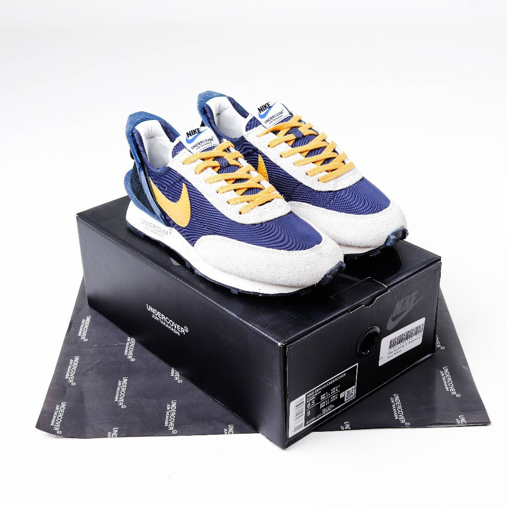 Nike Daybreak X Undercover Jun Takahatasi Navy Yellow | Shopee Philippines