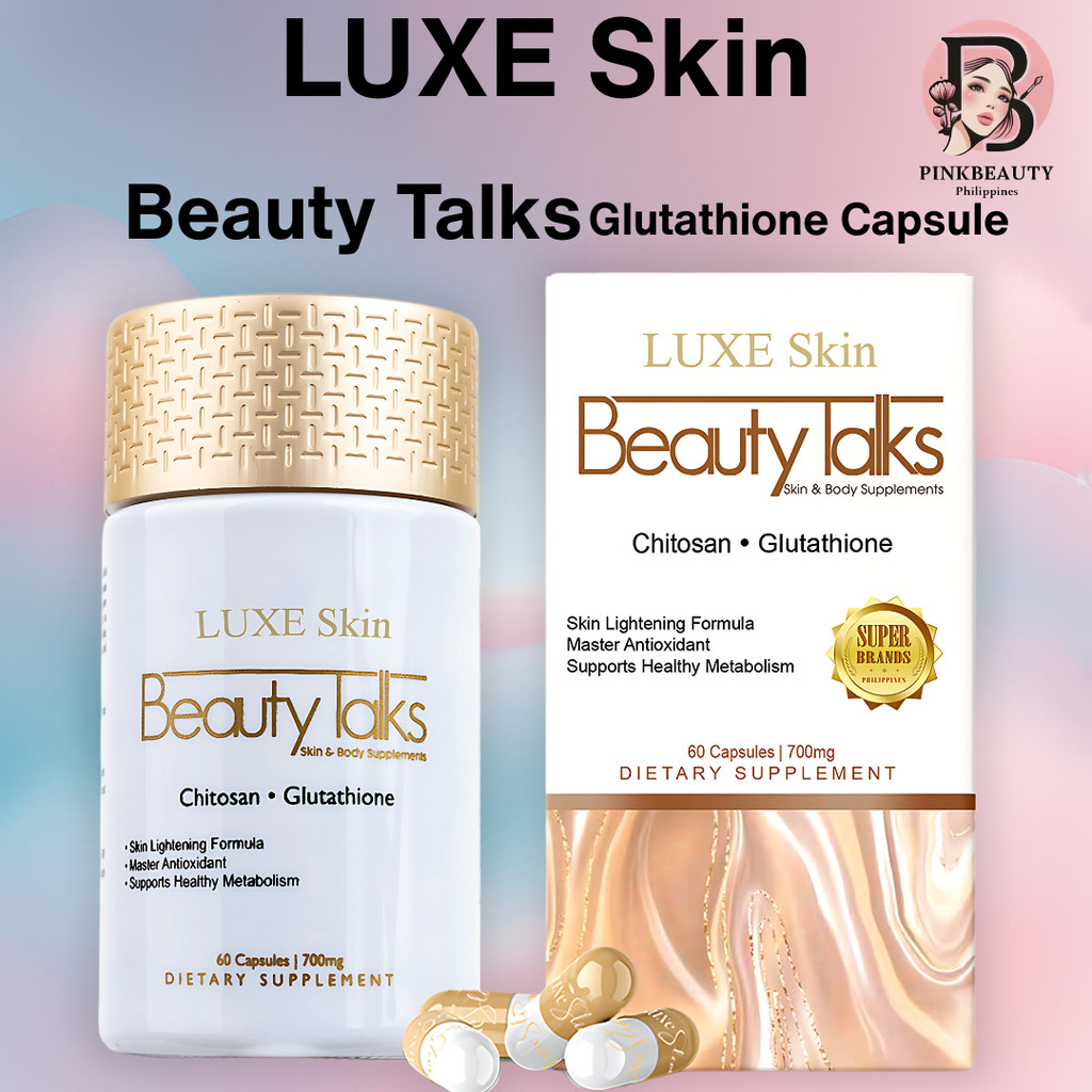 LUXE SKIN BEAUTY TALKS GLUTATHIONE, MARINE COLLAGEN WITH CHITOSAN BLEND ...