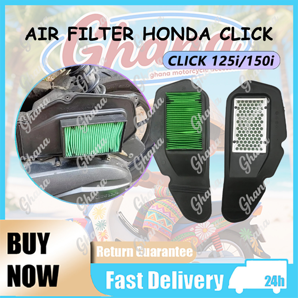 Honda Click125i V1 V2 V3 V4 150i V2 Air Filter High Flow Ordinary ...