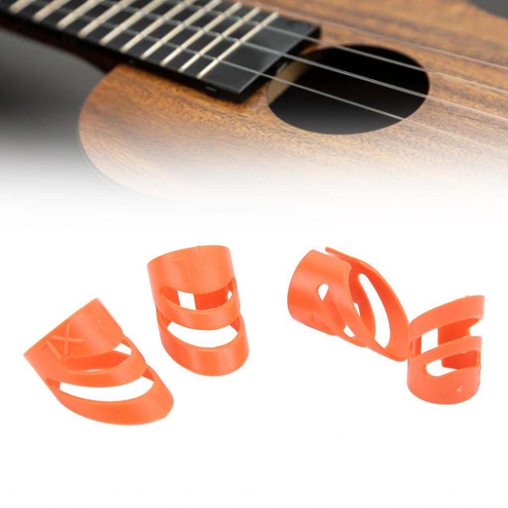 Guitar Finger Pick Perfect Fit Polyoxymethylene Resin Fingertip Picks ...